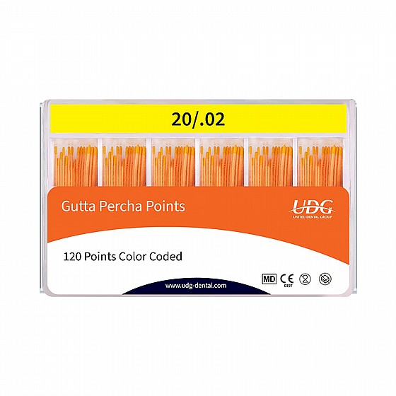 Royal-Dent | רויאל דנט |גוטה פרקה 2% 120 יח באריזה UDG Gutta Percha ...