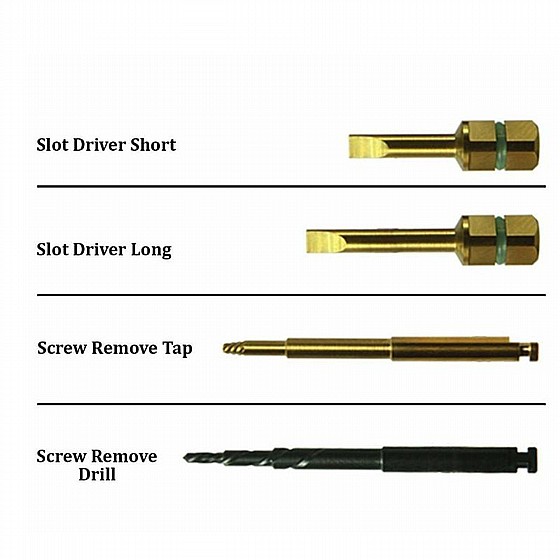 ערכת חילוץ לברגים ושתלים