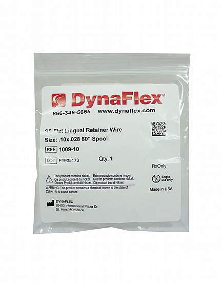 חוט קיבוע אורתודונטי דנטלי ישור שיניים דינפלאקס בסליל