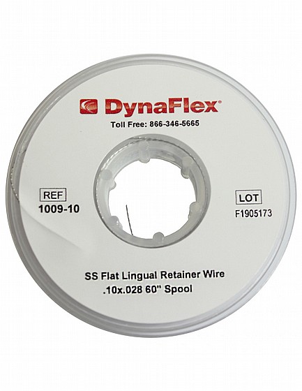 חוט קיבוע אורתודונטי דנטלי ישור שיניים דינפלאקס בסליל