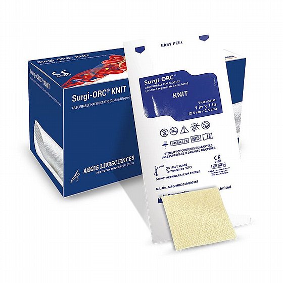 Royal-Dent | רויאל דנט |תחבושת נספגת ממקור טבעי Surgi-ORC KNIT מידה ...